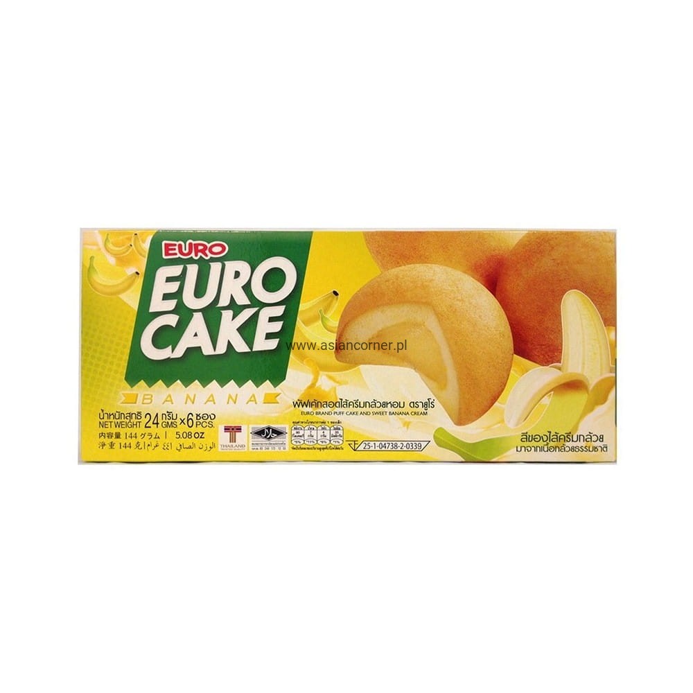Euro Banana Cake 144g Asian Corner