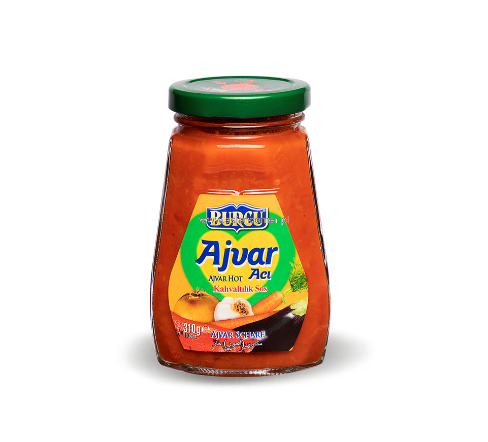 Burcu Ajvar Hot 310g Asian Corner