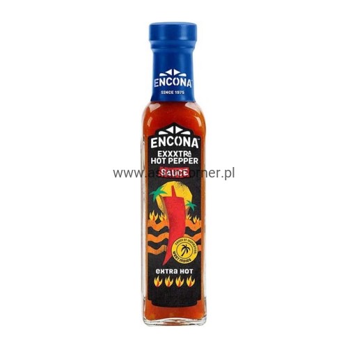 Encona Exxxtra Hot Pepper Sauce 142ml Asian Corner
